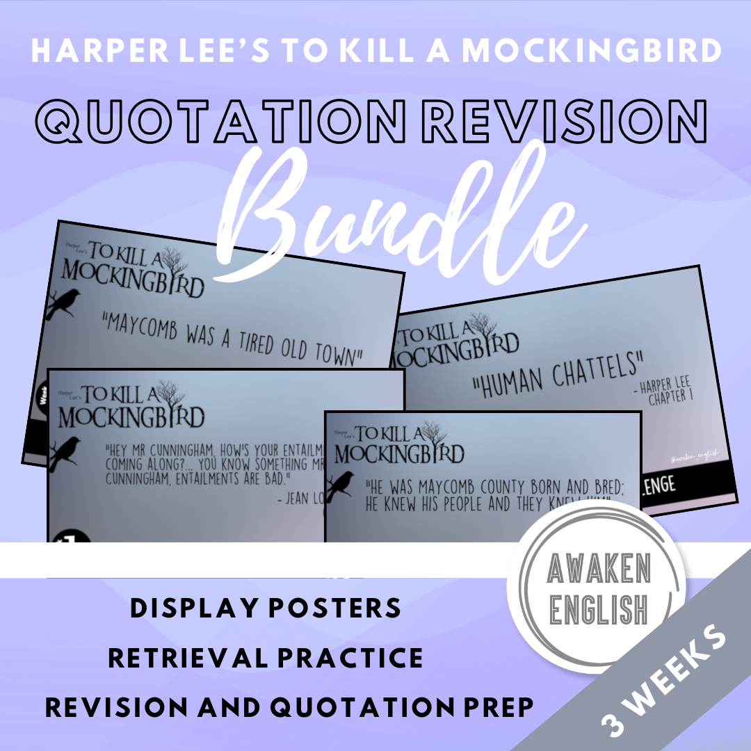 Quotation Retention Challenge: Week 2 – Awaken English