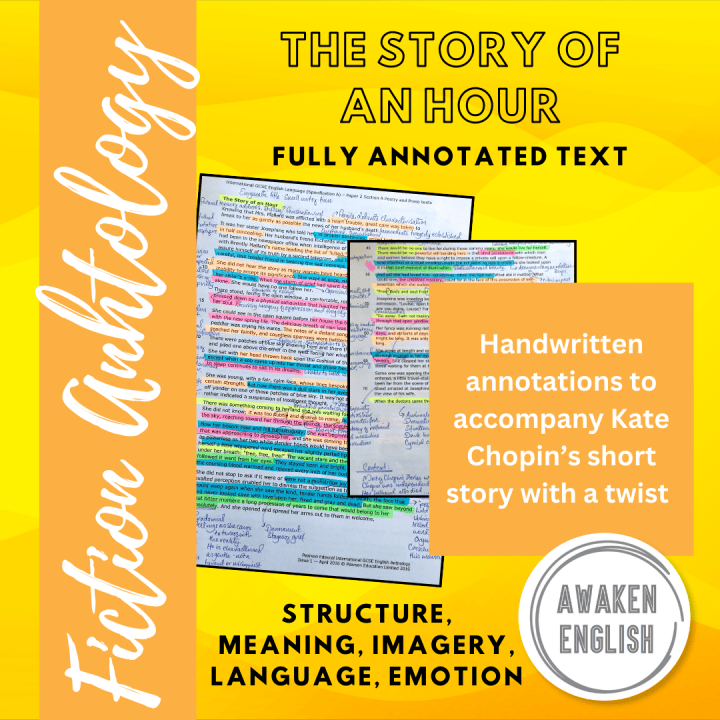 The Story of an Hour by Kate Chopin – Awaken English