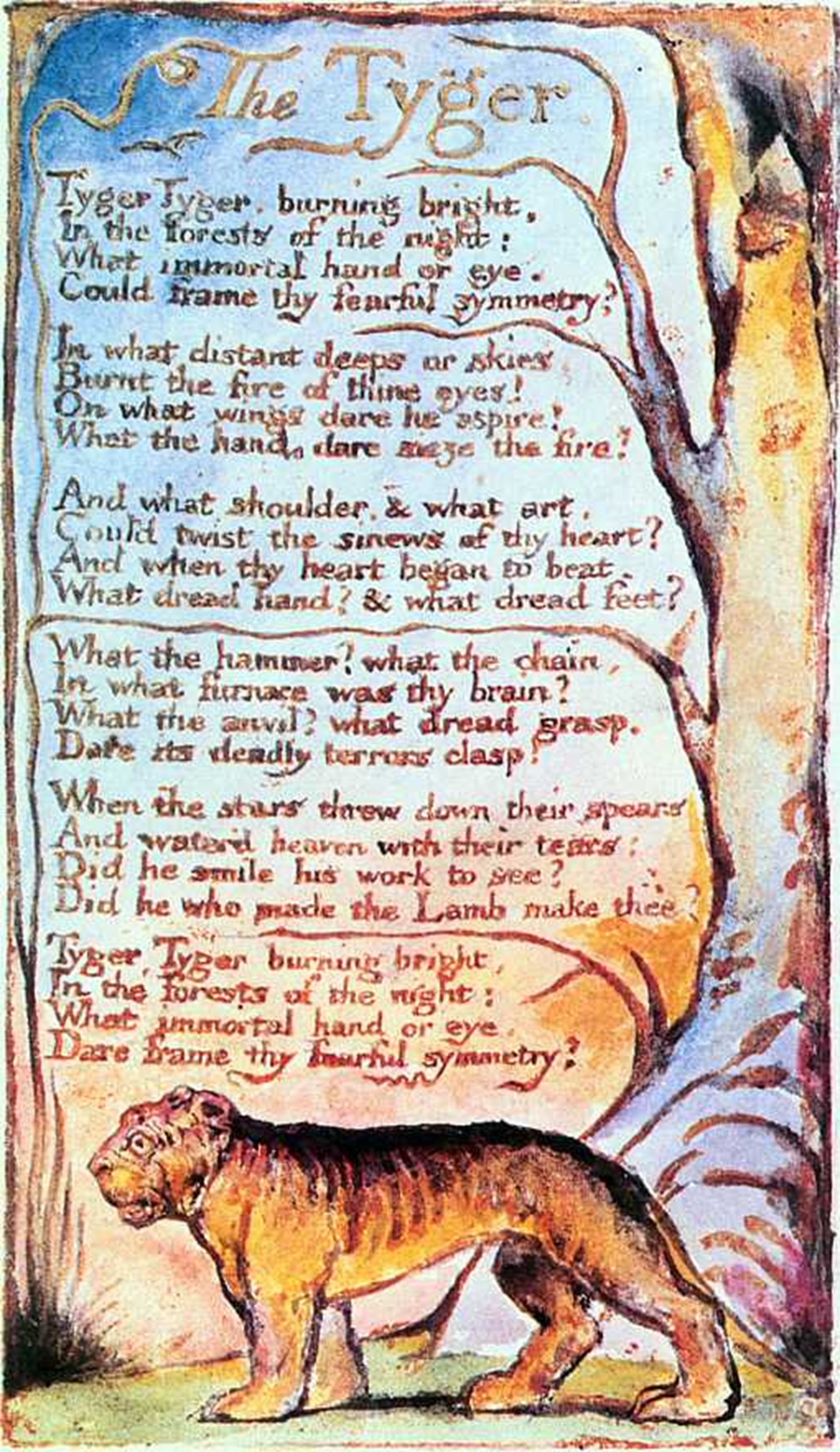 William Blake: ‘The Tyger’ – Awaken English