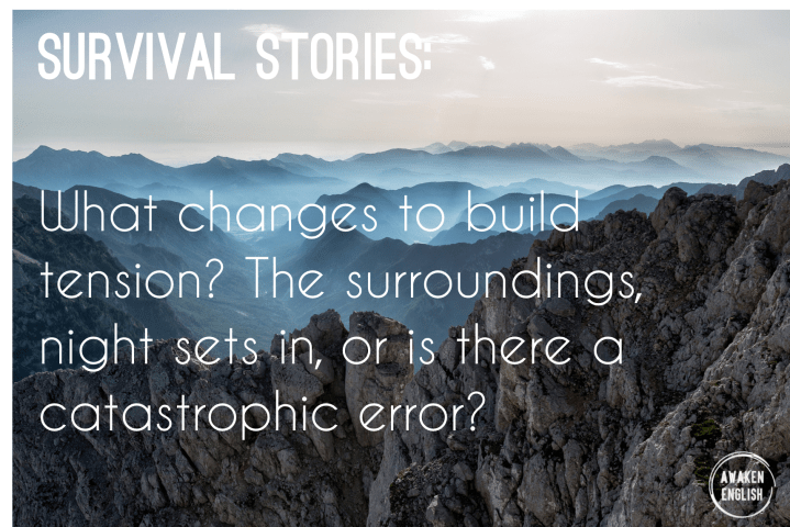 Transactional Writing: Survival Stories – Awaken English
