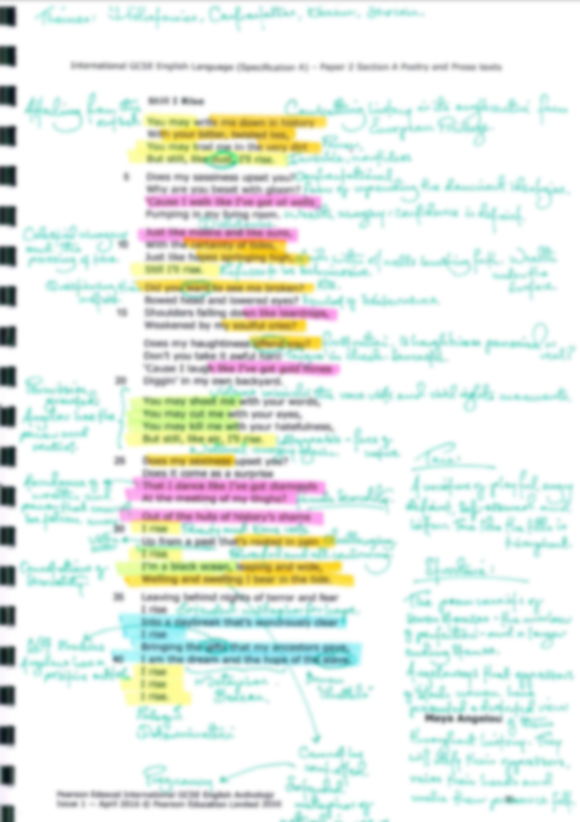 ‘Still I Rise’ by Maya Angelou – Awaken English