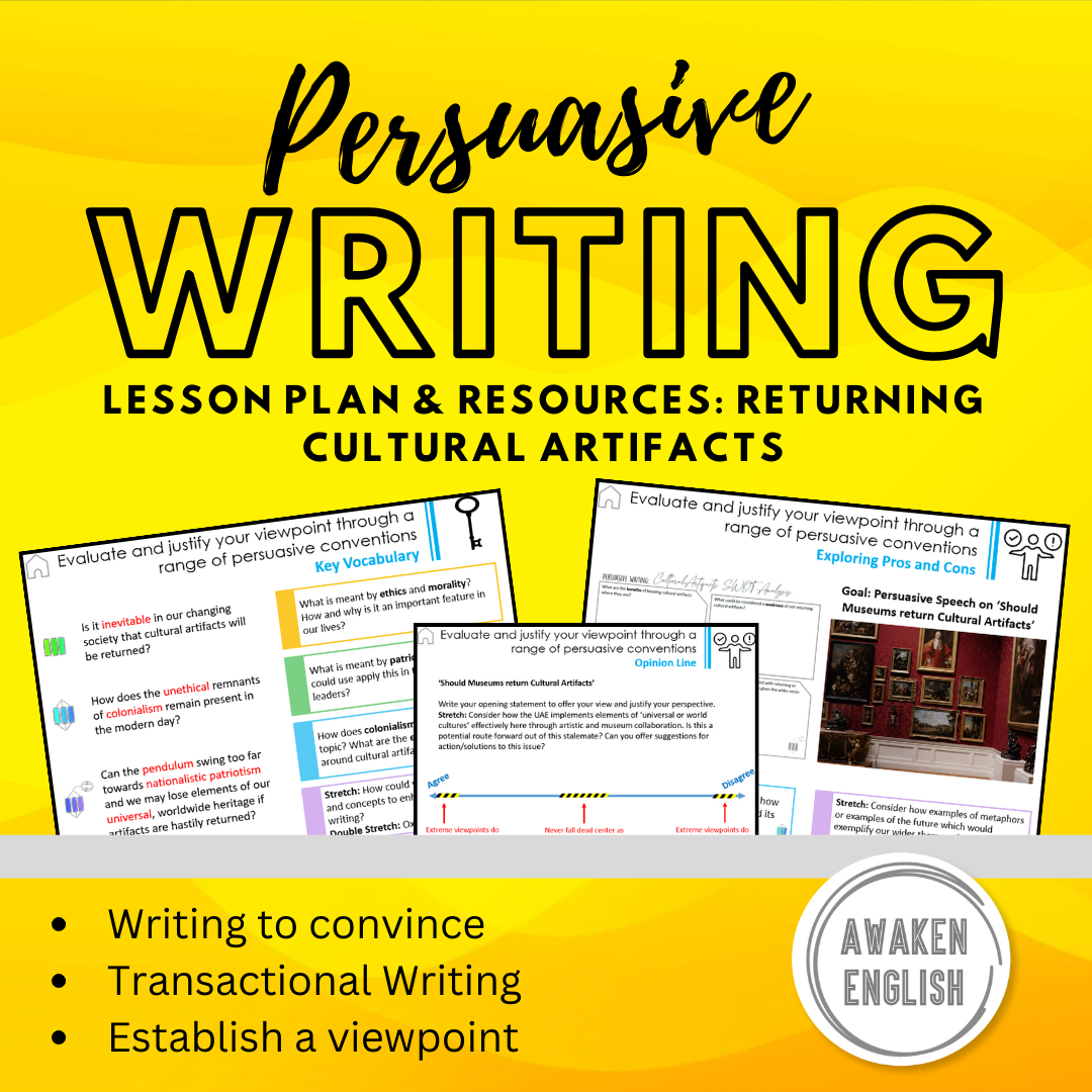 Writing from a Viewpoint – Awaken English