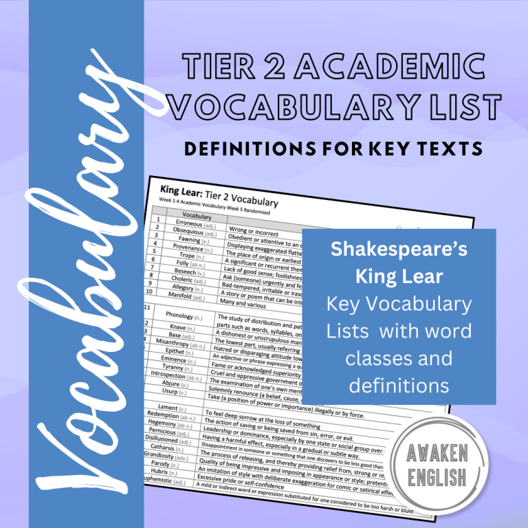 King Lear – Awaken English
